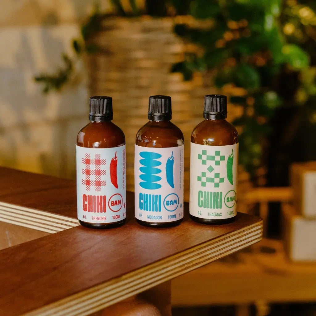 Chiki Bam Collection X3 | Sauces piquantes et épicées lacto-fermentées
